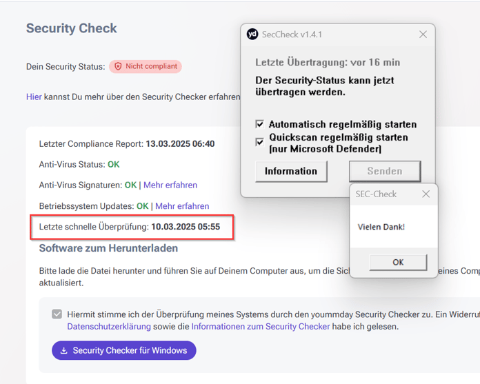 What is the Security Checker?